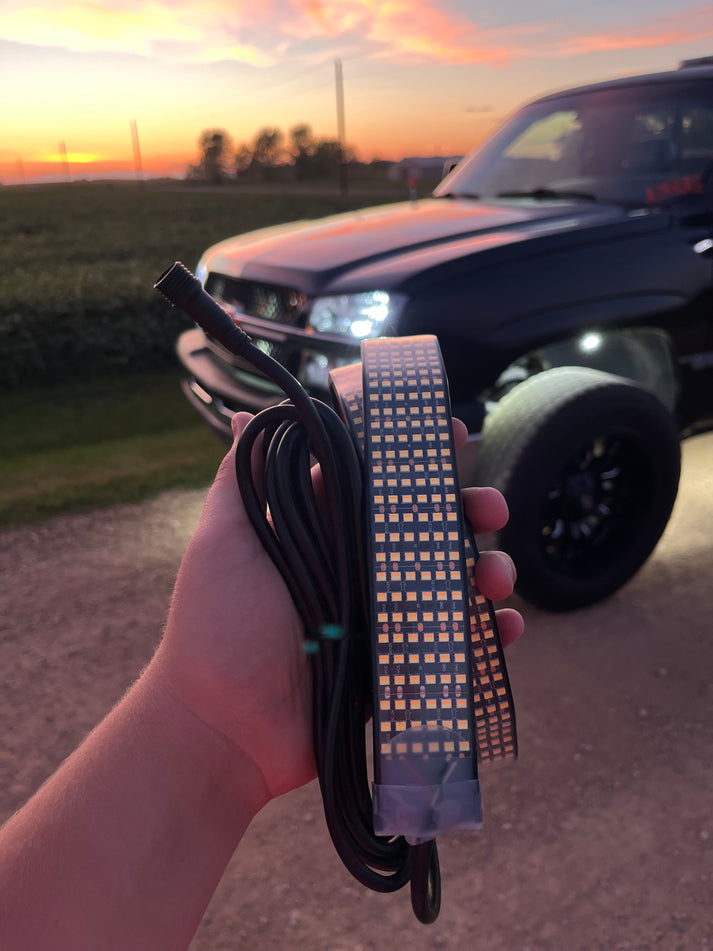 Trac Bar/Frame/Wheel Light Replacement Strips - Pure White Or Switchba ...